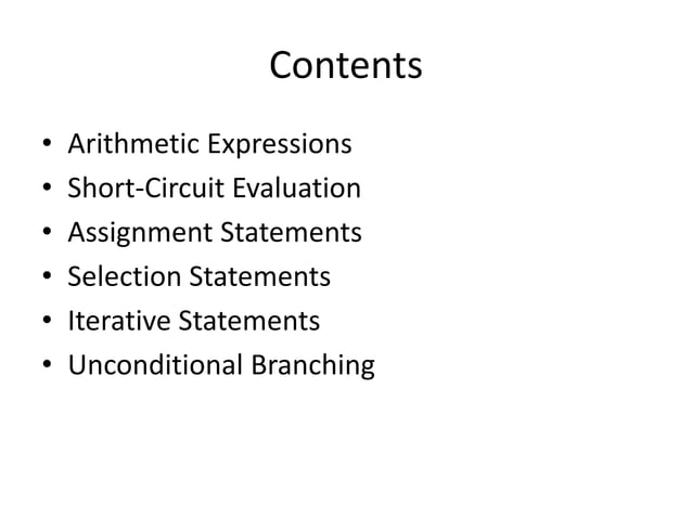 07 control+structures | PPT