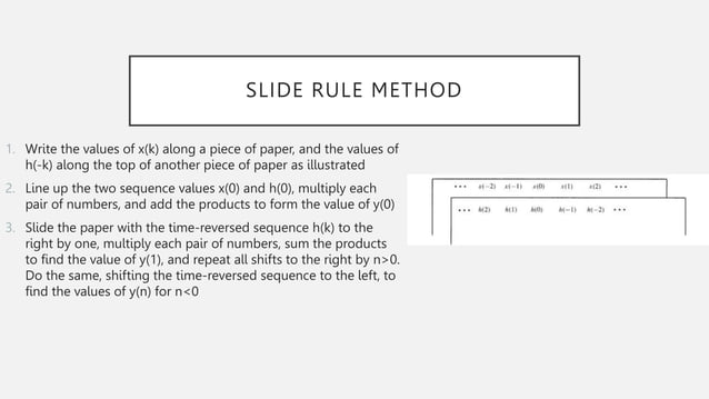 07-Convolution.pptx signal spectra and signal processing | PPT