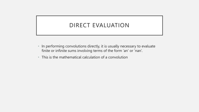 07-Convolution.pptx signal spectra and signal processing | PPT
