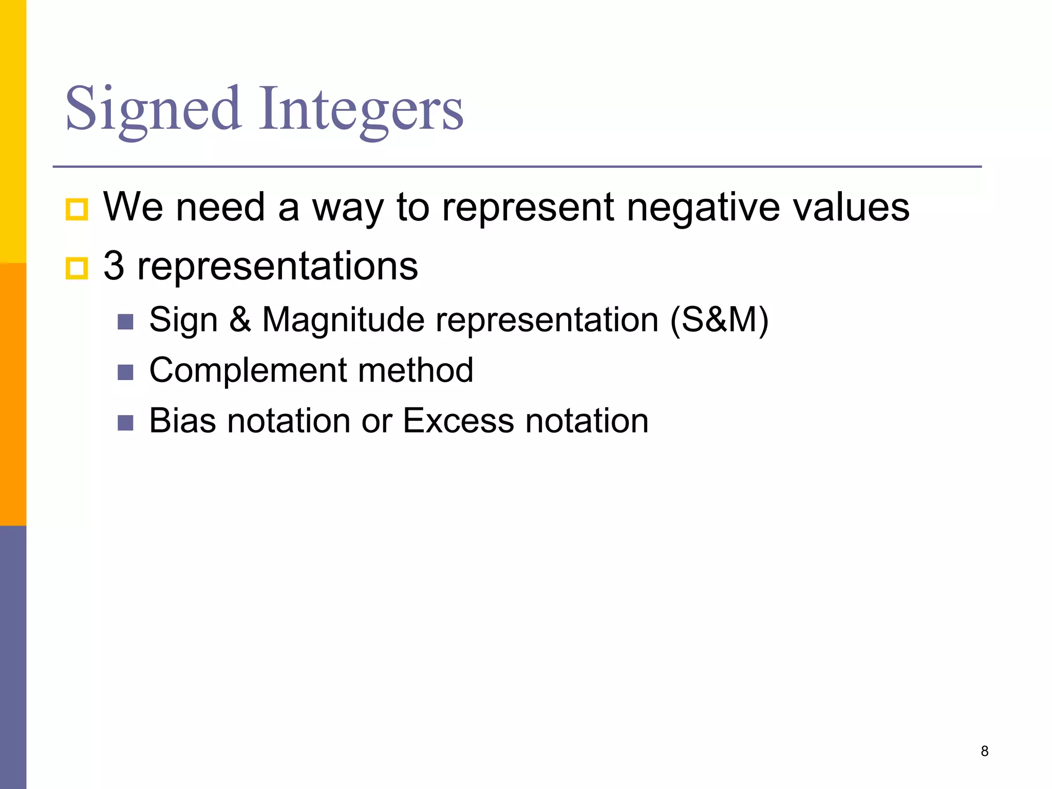 Data Representation | PPTX
