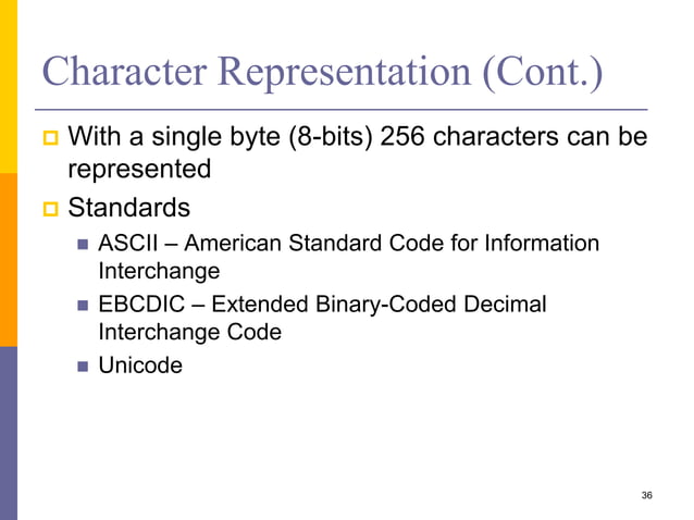 Data Representation | PPTX