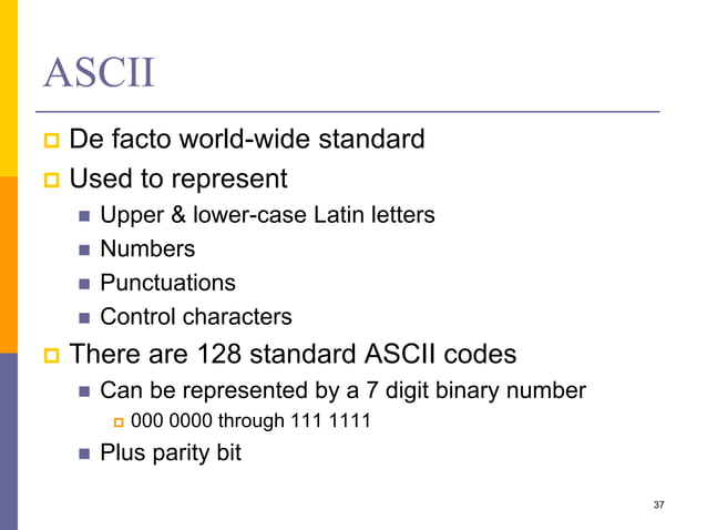 Data Representation | PPTX