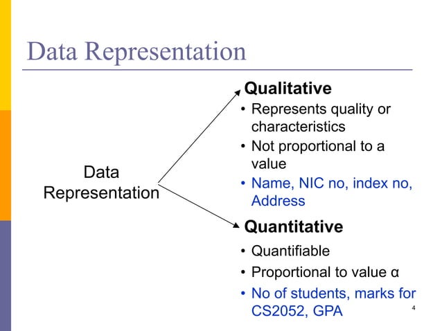 Data Representation | PPTX