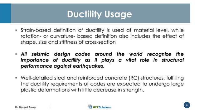 Importance of Ductility in Structural Performance Analysis | PDF