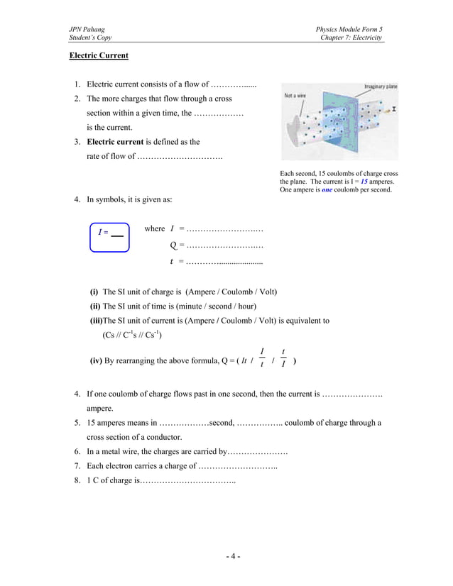 SPM PHYSICS FORM 5 electricity | PDF