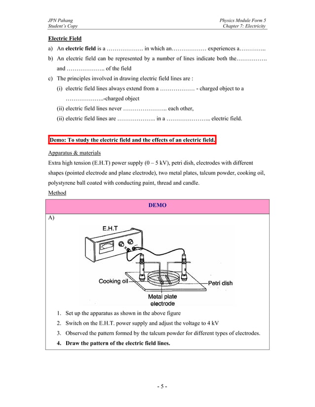 SPM PHYSICS FORM 5 electricity | PDF