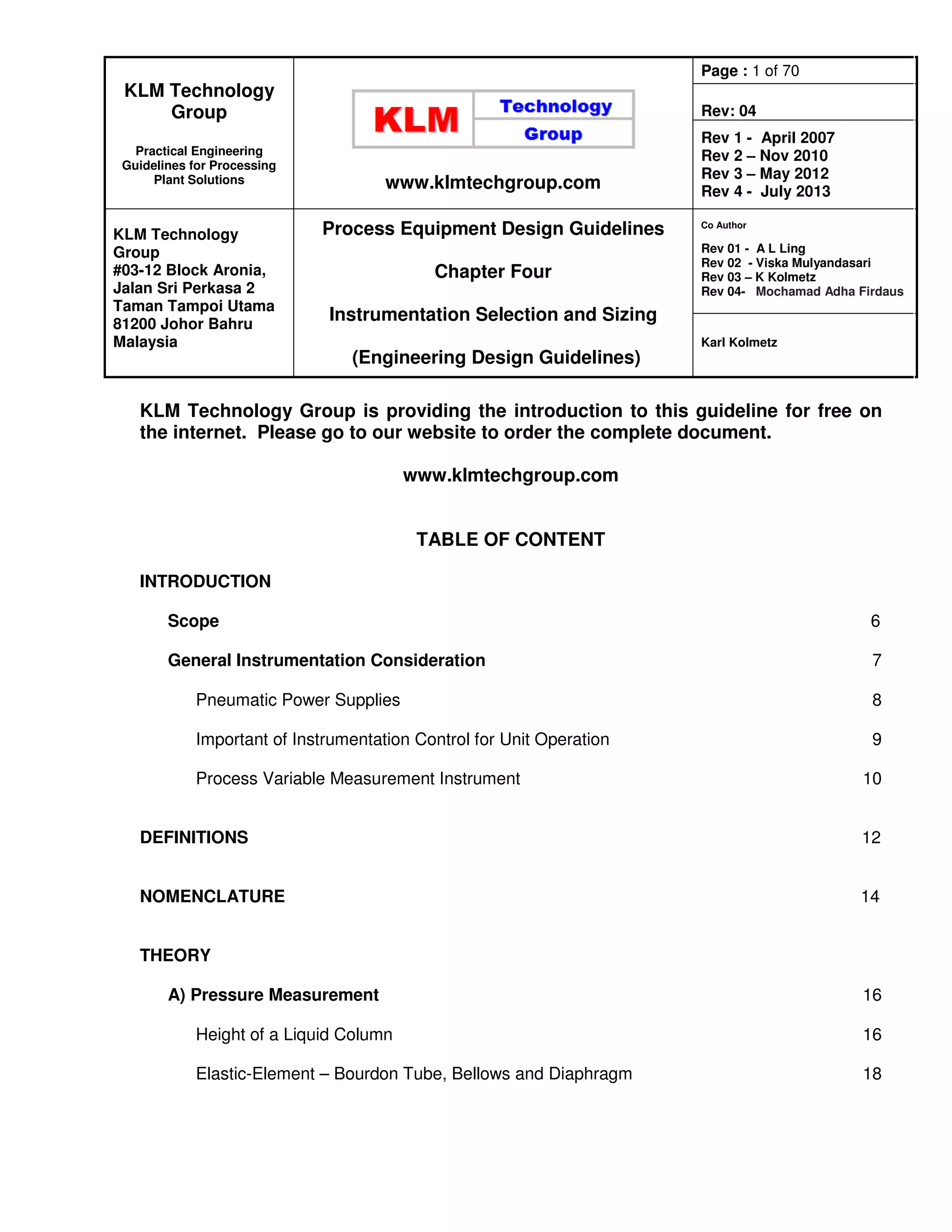 07-ENGINEERING_DESIGN_GUIDELINES_instrumentation_sizing_and_selection_rev_web.pdf