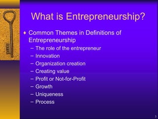 07 entrepreneurship NOTES | PPT