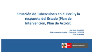 Situacion de TB en Peru - Plan de Accion e Intervencion 2017 | PDF