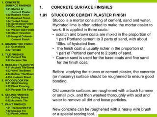 07-FINISHES for all building types (architectural).ppt
