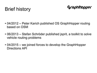 Wherecamp Navigation Conference 2015 - GraphHopper Route Optimization | PPT