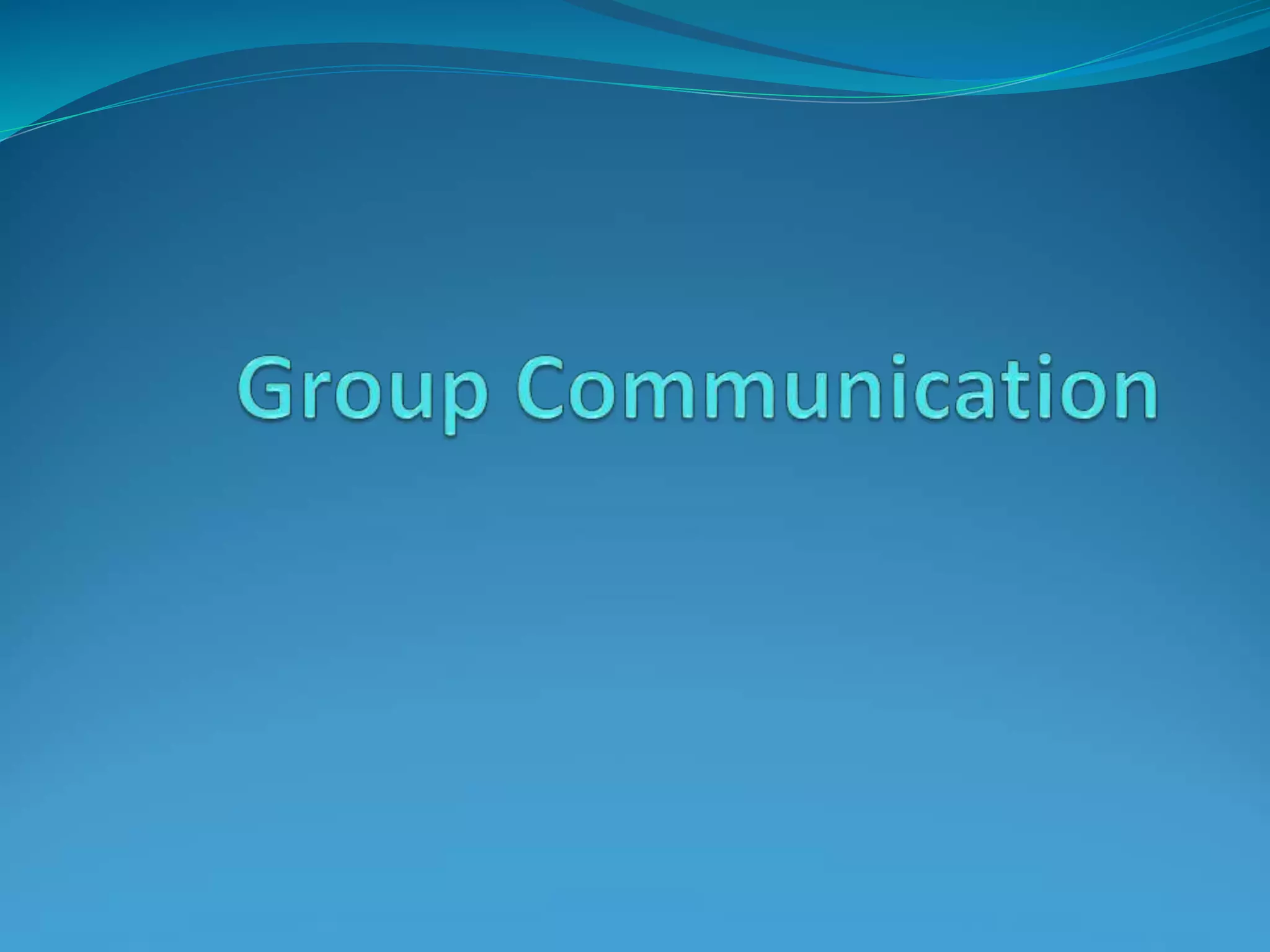 07-Group communication.ppt