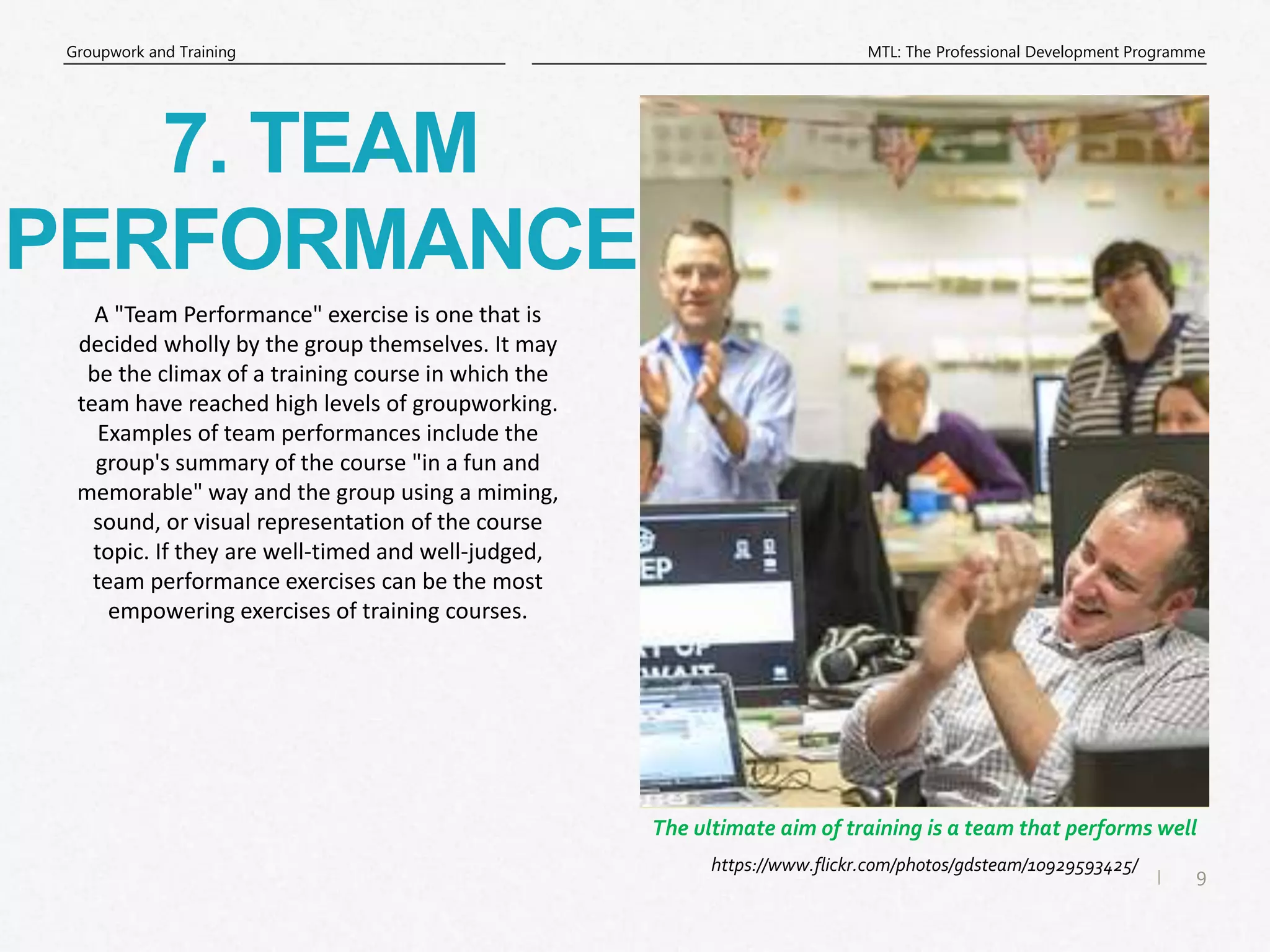 Groupwork and Training | PPT