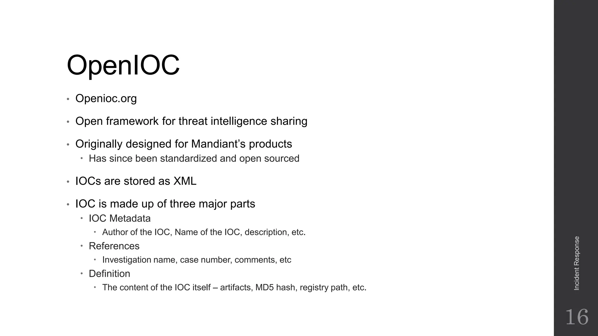 07 - Indicators and Intelligence .pptx new | PPTX