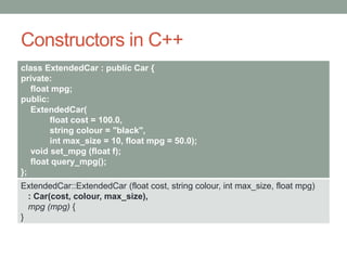 2CPP07 - Inheritance | PPTX