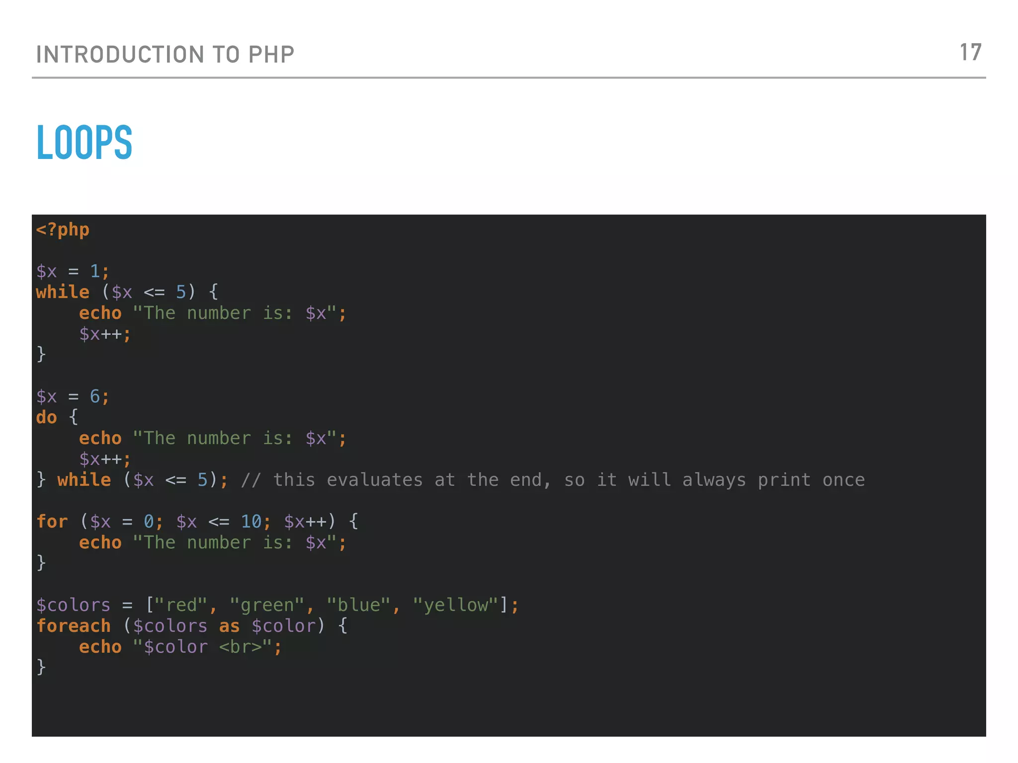 07 Introduction to PHP #burningkeyboards | PPT
