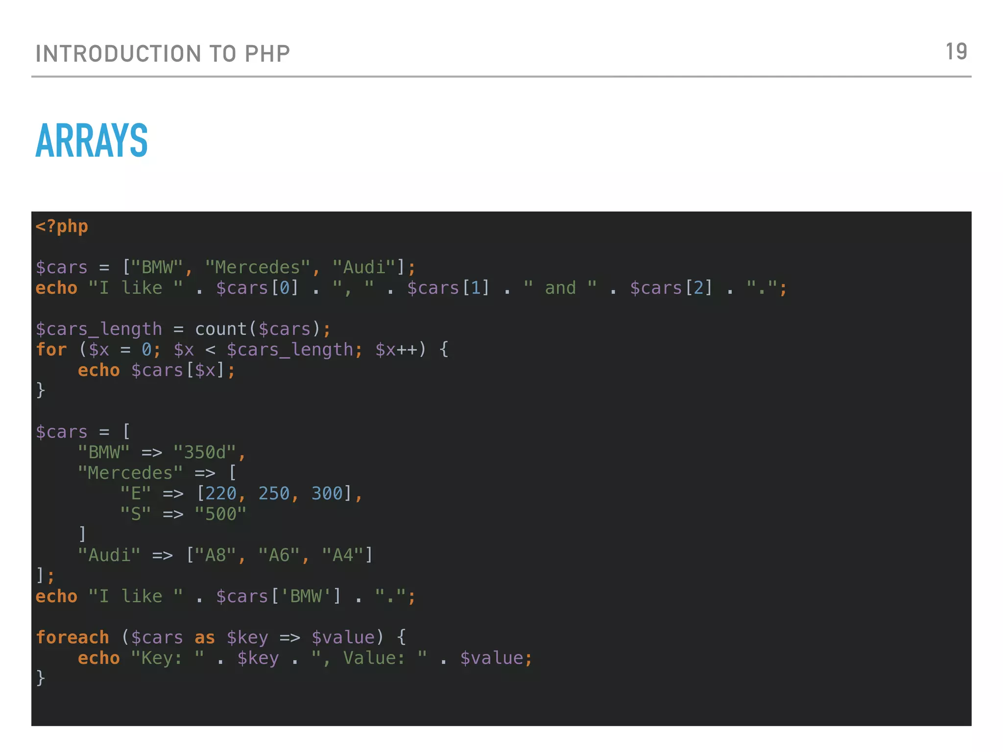 07 Introduction to PHP #burningkeyboards | PPT