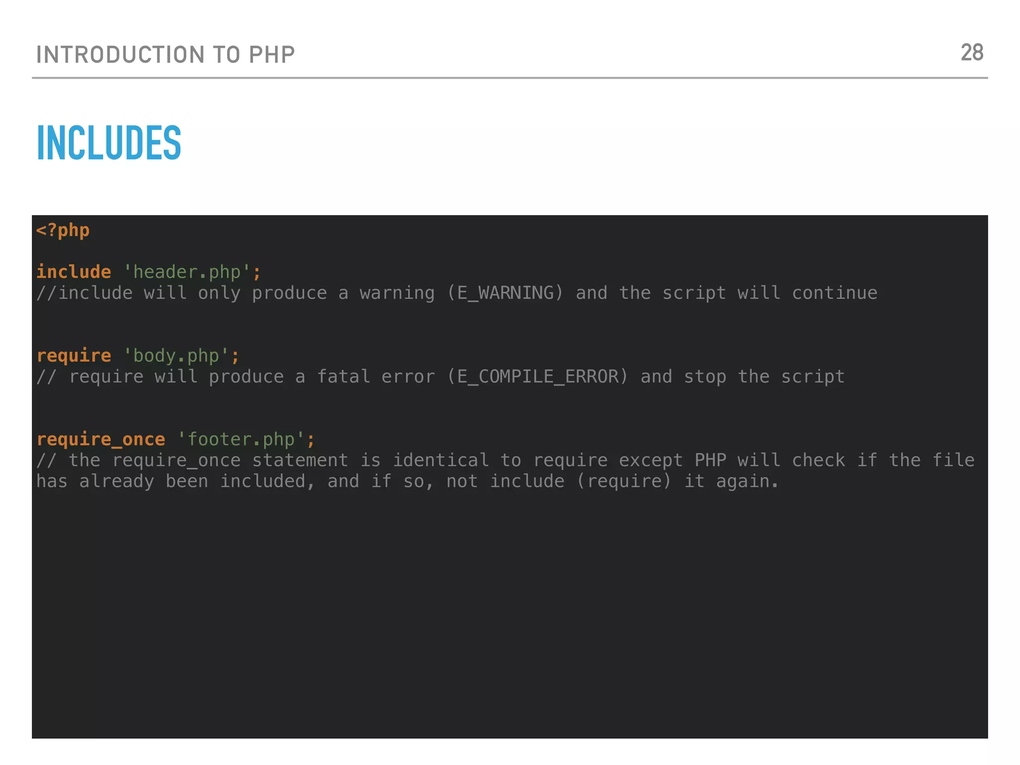 07 Introduction to PHP #burningkeyboards | PPT