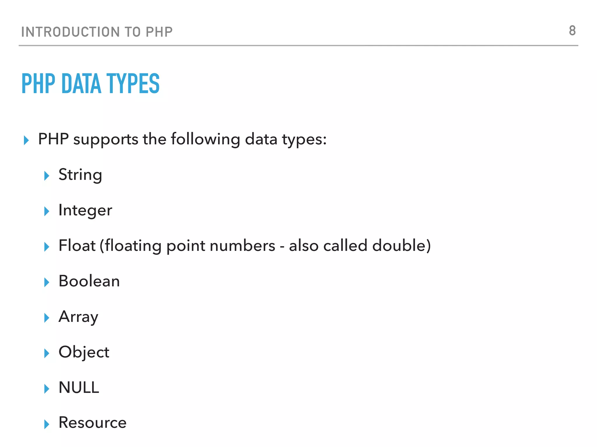07 Introduction to PHP #burningkeyboards | PPT