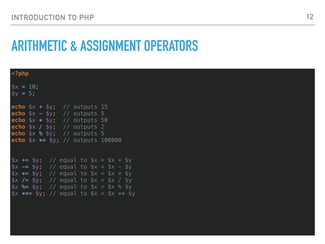 07 Introduction to PHP #burningkeyboards | PPT