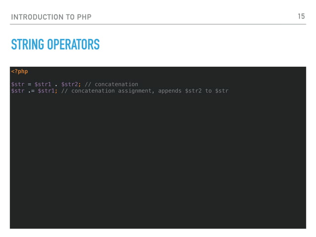 07 Introduction to PHP #burningkeyboards | PPT