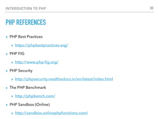 07 Introduction to PHP #burningkeyboards | PPT