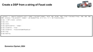 Phausto: fast and accessible DSP programming for sound and music creation in Pharo | PDF