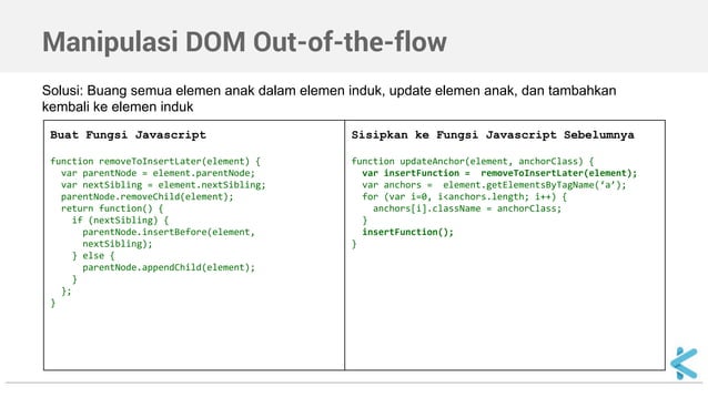 Pemrograman Web - Manipulasi DOM dengna Javascript | PPT