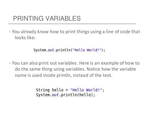 07 java variables
