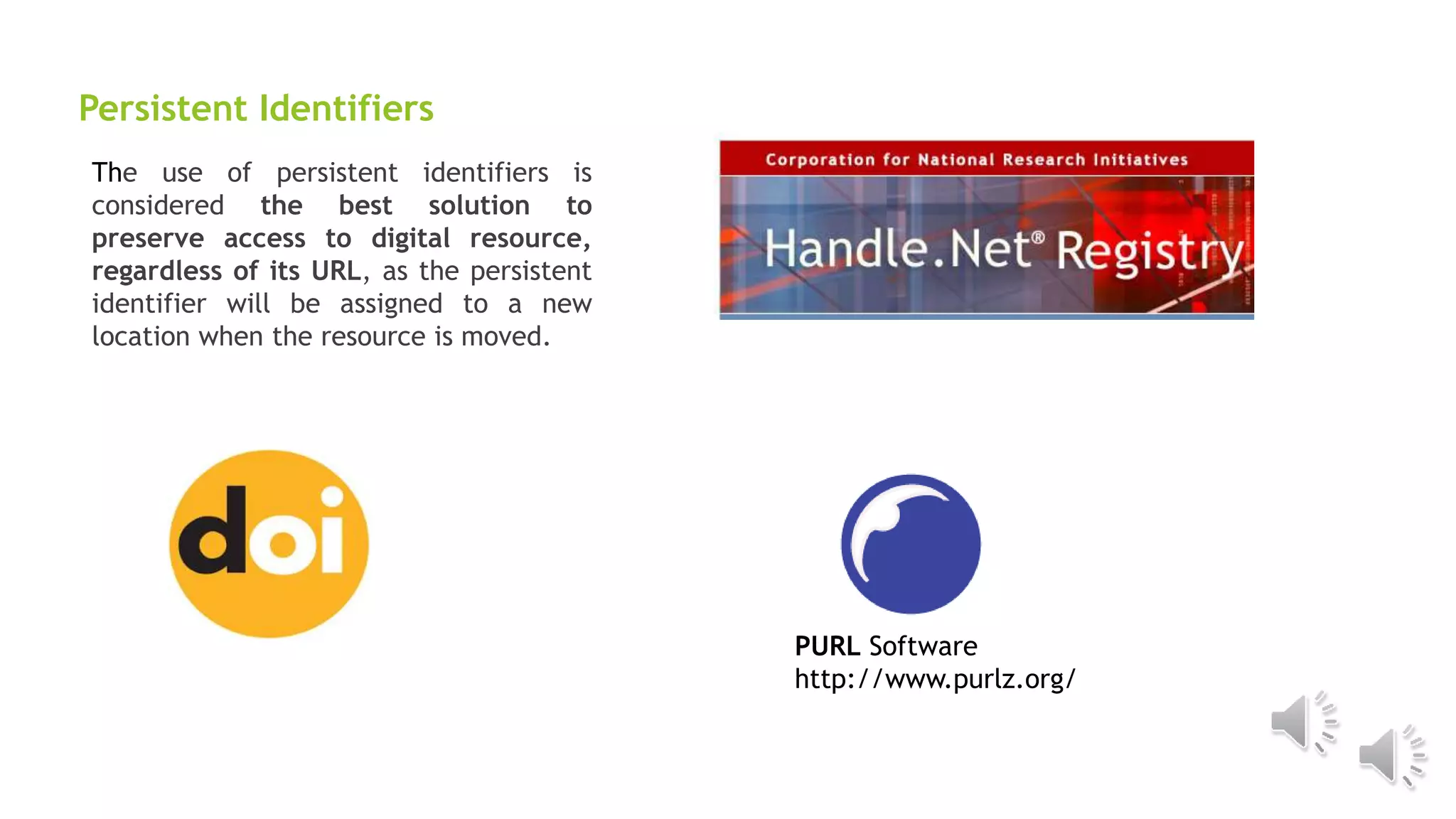 Fundamental concepts in digital preservation | PPTX