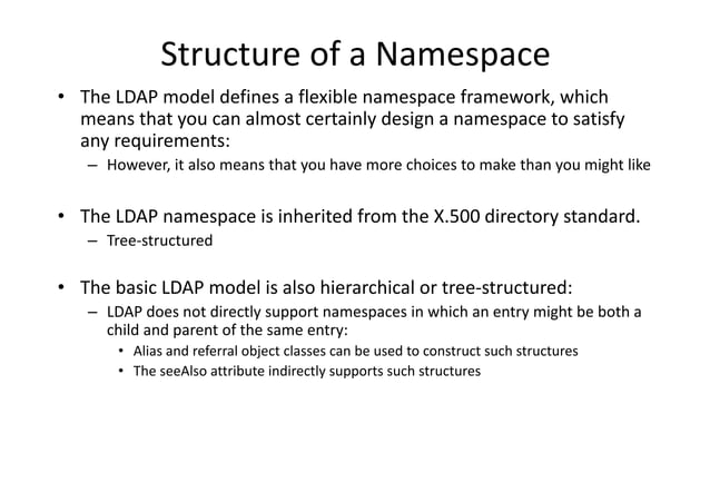 introduction to ldap | PDF | Databases | Computer Software and Applications