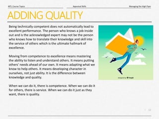 Managing the High Flyer | PPT