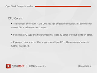 Mastering OpenStack - Episode 07 - Compute Nodes | PPT