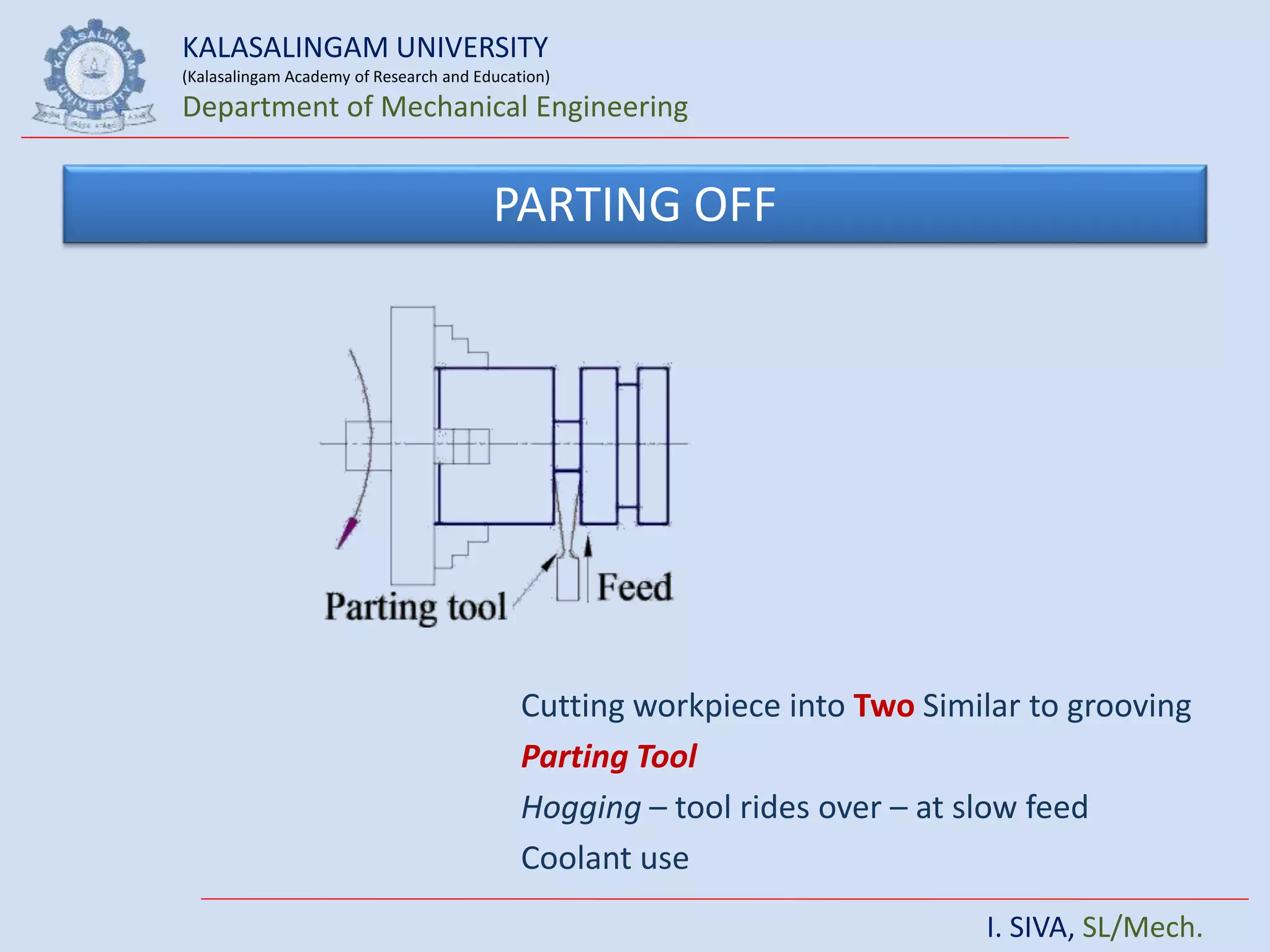 Material Removal Process | PPTX