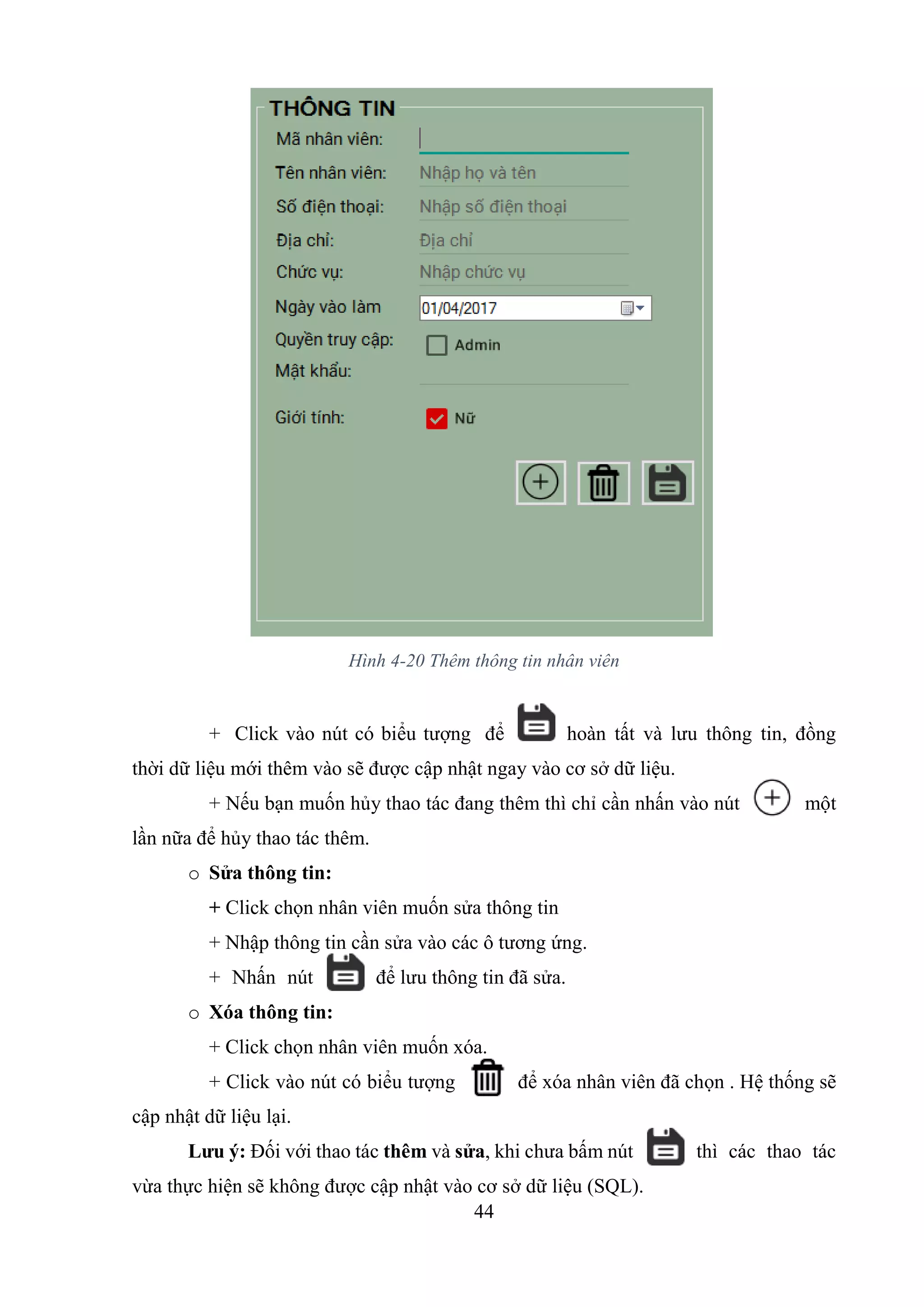 Đề tài: Xây dựng phần mềm quản lý quán cà phê, HOT, 9đ | PDF