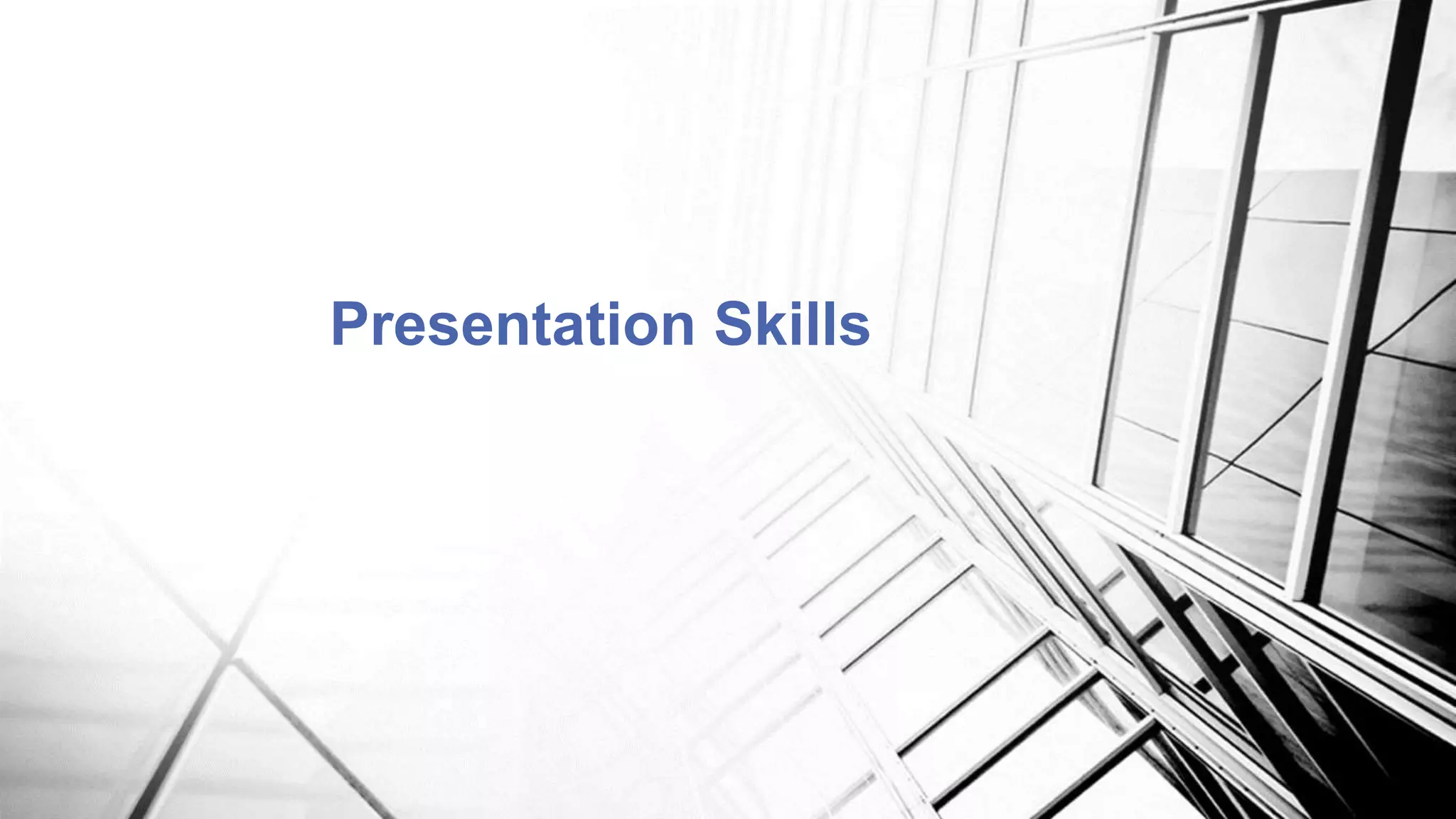 presentation skills | PPT