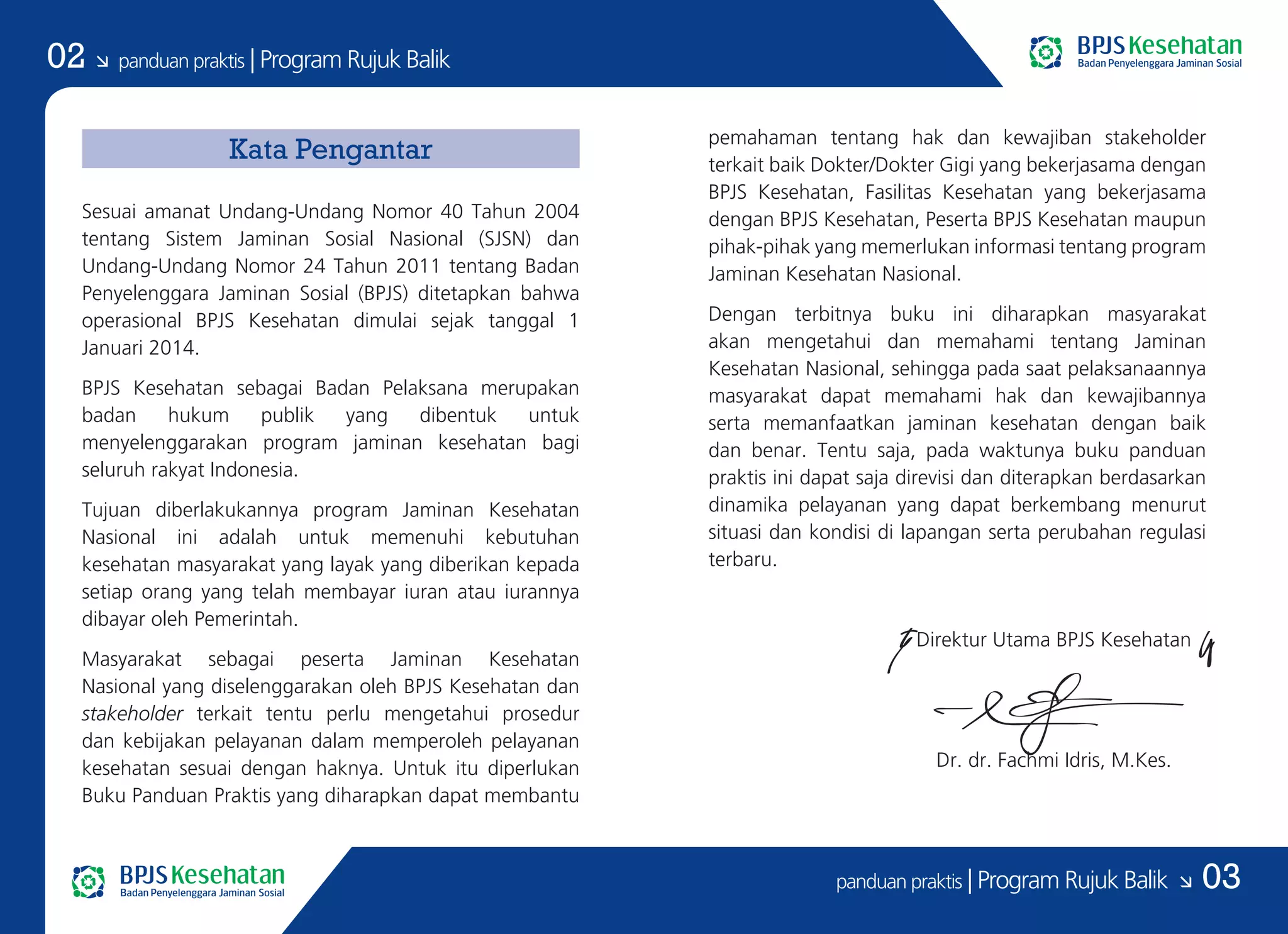 Buku Panduan Praktis BPJS Kesehatan - Program Rujuk Balik (PRB) | PDF