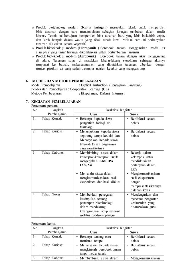07 rpp-ipa-9-2-4-bioteknologi 9 smp | DOC