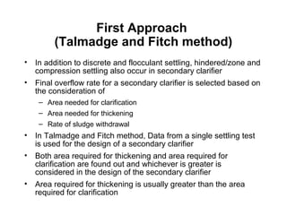 15 secondary sedimentation | PPT