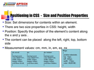07. session 07 adv css properties | PPT | Web Design and HTML | Internet