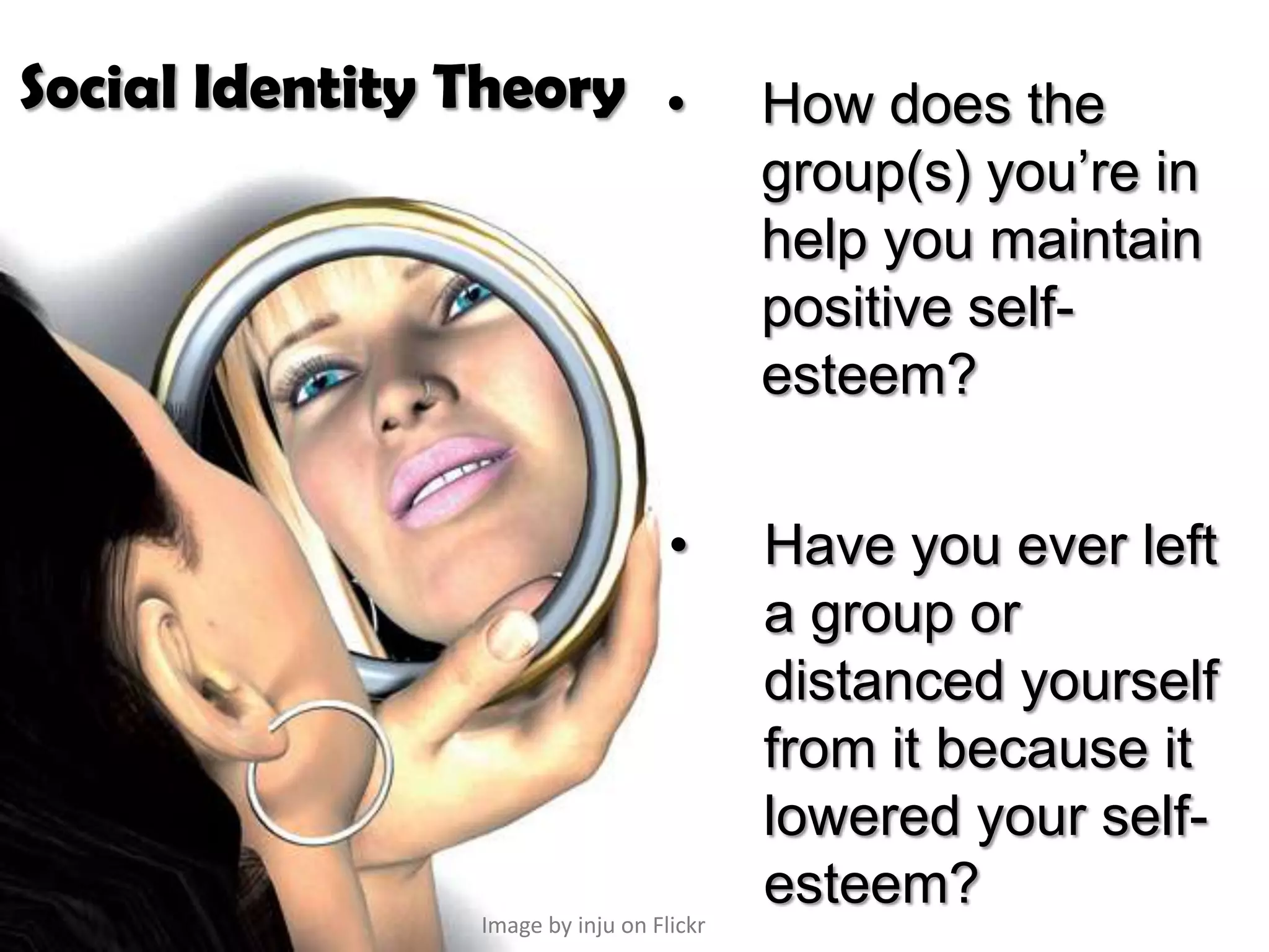 Social Identity Theory Intro | PPTX