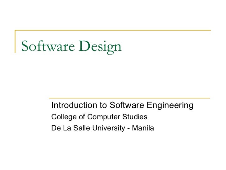 07 software design