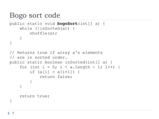 07-sorting.ppt for insertion sort and bubble sorting technquies | PPT