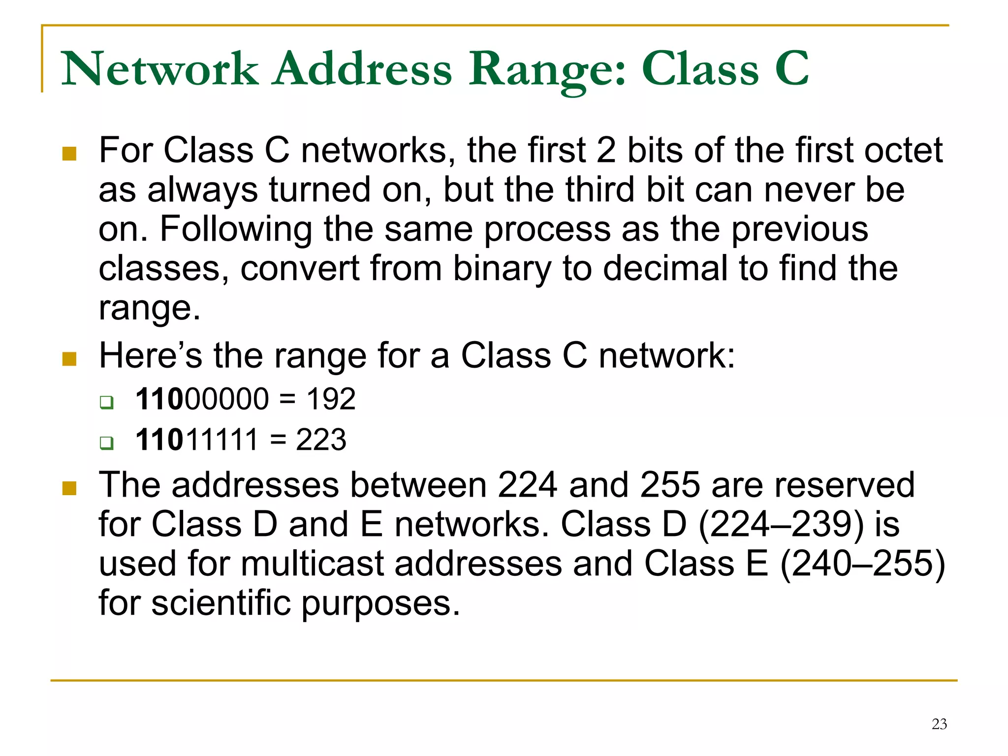 07 - TCP_IP and the DoD Model.ppt
