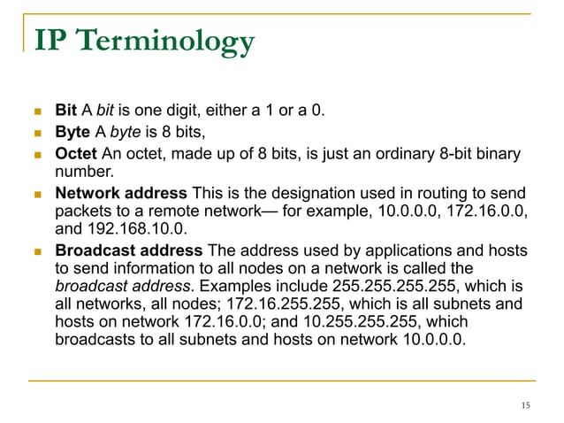 07 - TCP_IP and the DoD Model.ppt