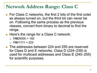 07 - TCP_IP and the DoD Model.ppt