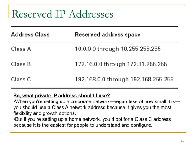 07 - TCP_IP and the DoD Model.ppt