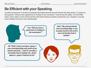 The Art of Conversation | PPTX