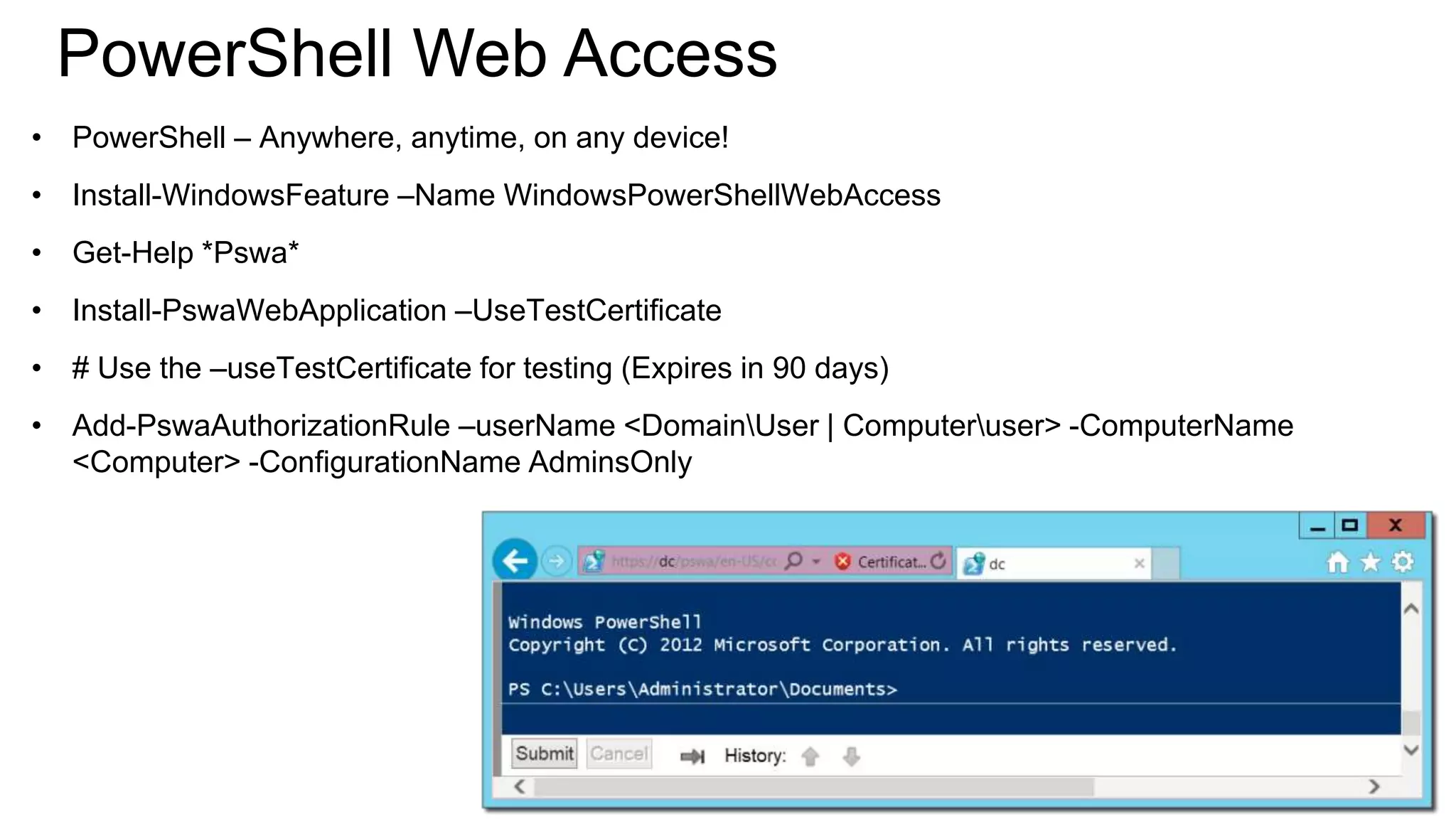 07 the power in the shell - remoting | PPTX