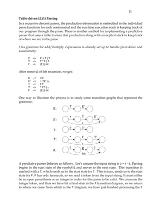 07 top-down-parsing | PDF